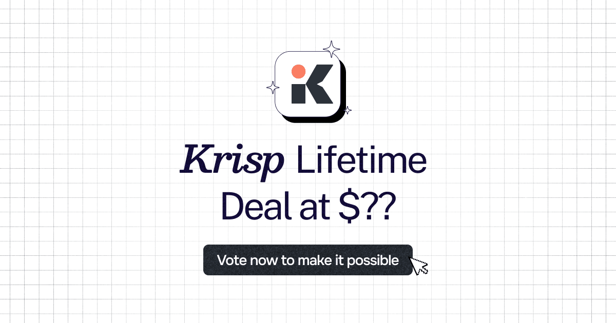 Krisp Lifetime Deal - Your Noise-Free Future Awaits