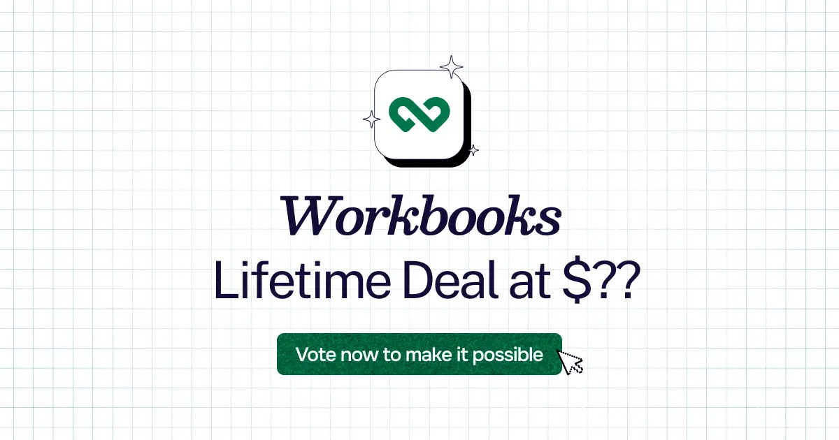 Workbooks Lifetime Deal: Eliminate Recurring Costs for Good