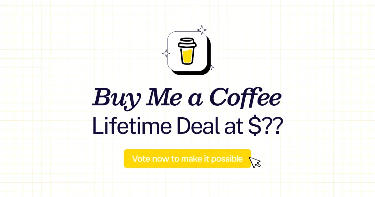 Buy Me a Coffee Lifetime Deal: Eliminate Subscriptions