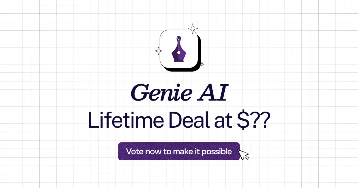 Genie AI Lifetime Deal: Get Rid of Subscription Hassles