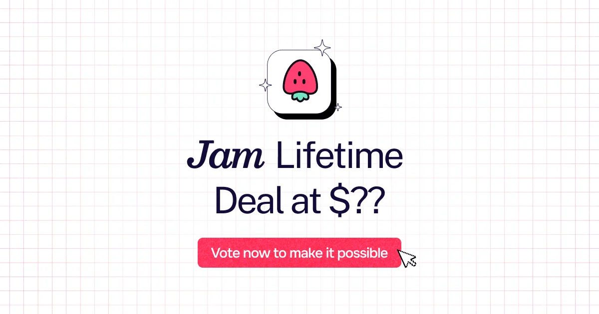 Jam Lifetime Deal: No More Subscription Hassles