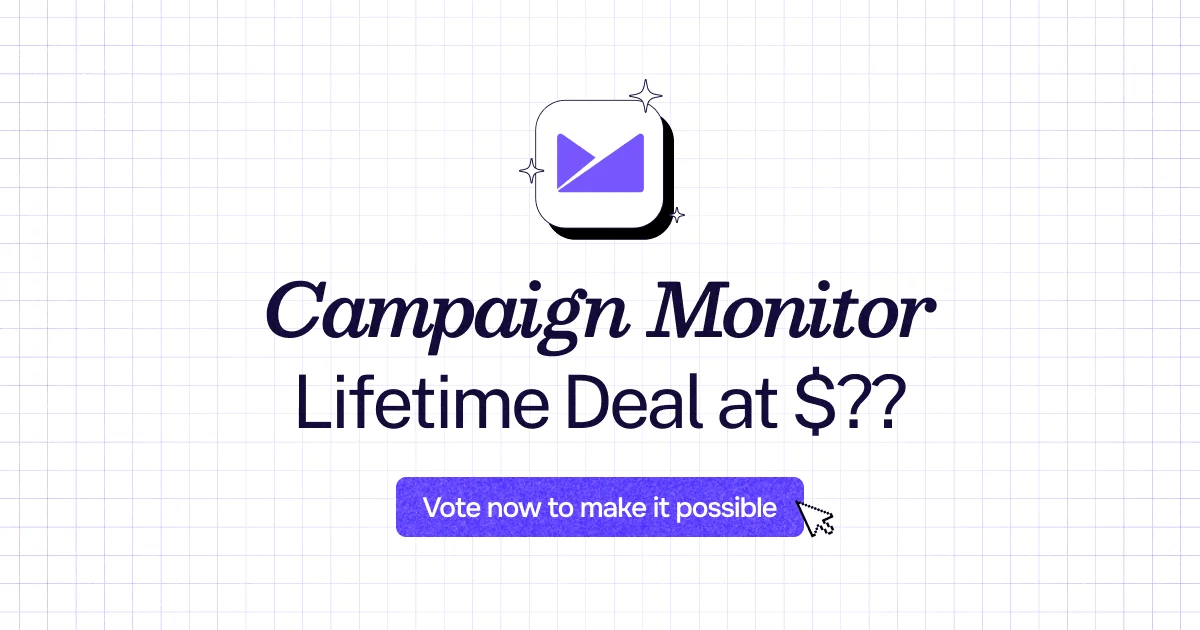 Campaign Monitor Lifetime Deal: No More Subscription Hassles