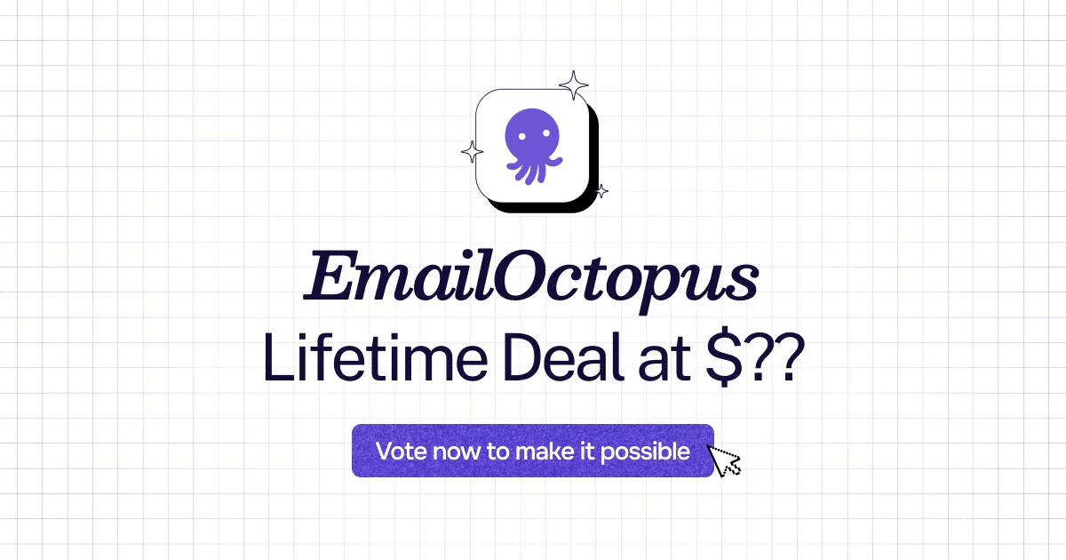 EmailOctopus Lifetime Deal: No More Recurring Payments