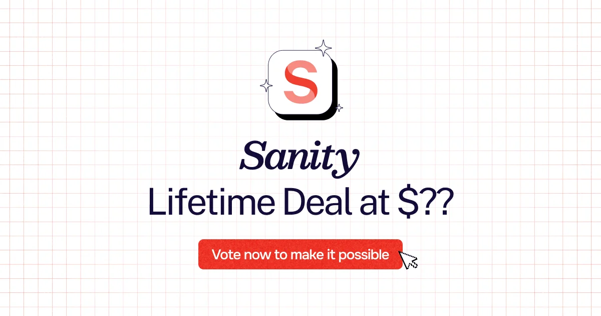 Sanity Lifetime Deal: Eliminate Subscriptions