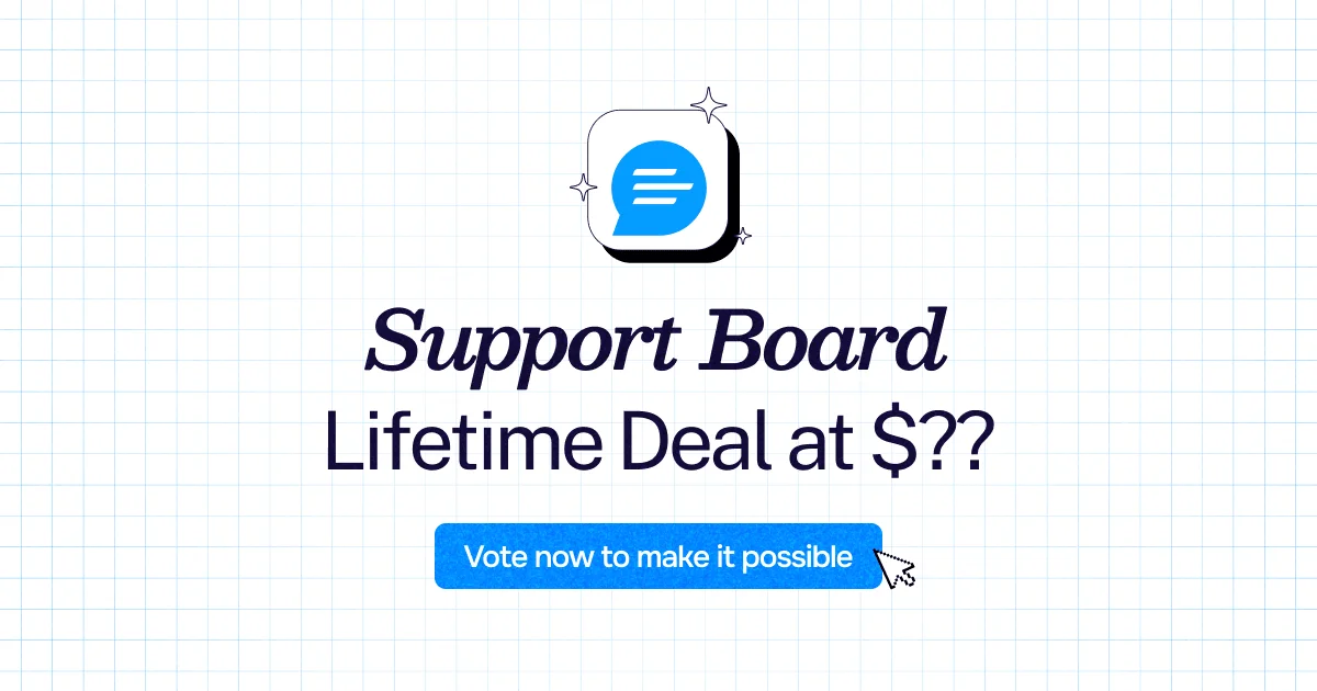 Support Board Lifetime Deal: No More Recurring Payments