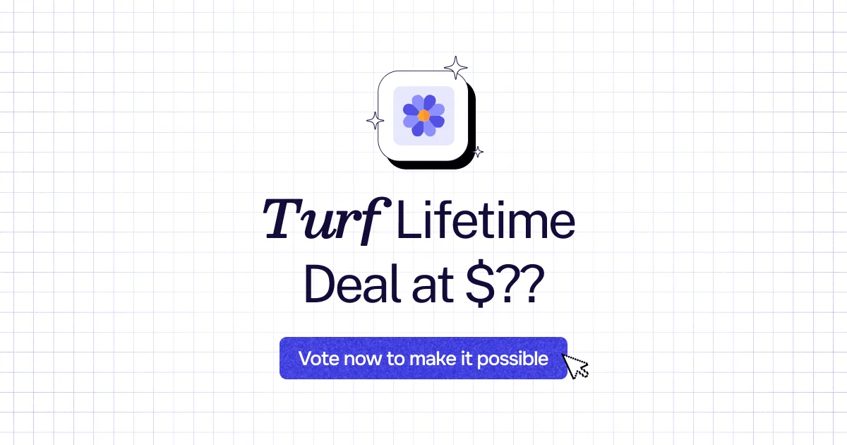 Turf Lifetime Deal: End Recurring Payments
