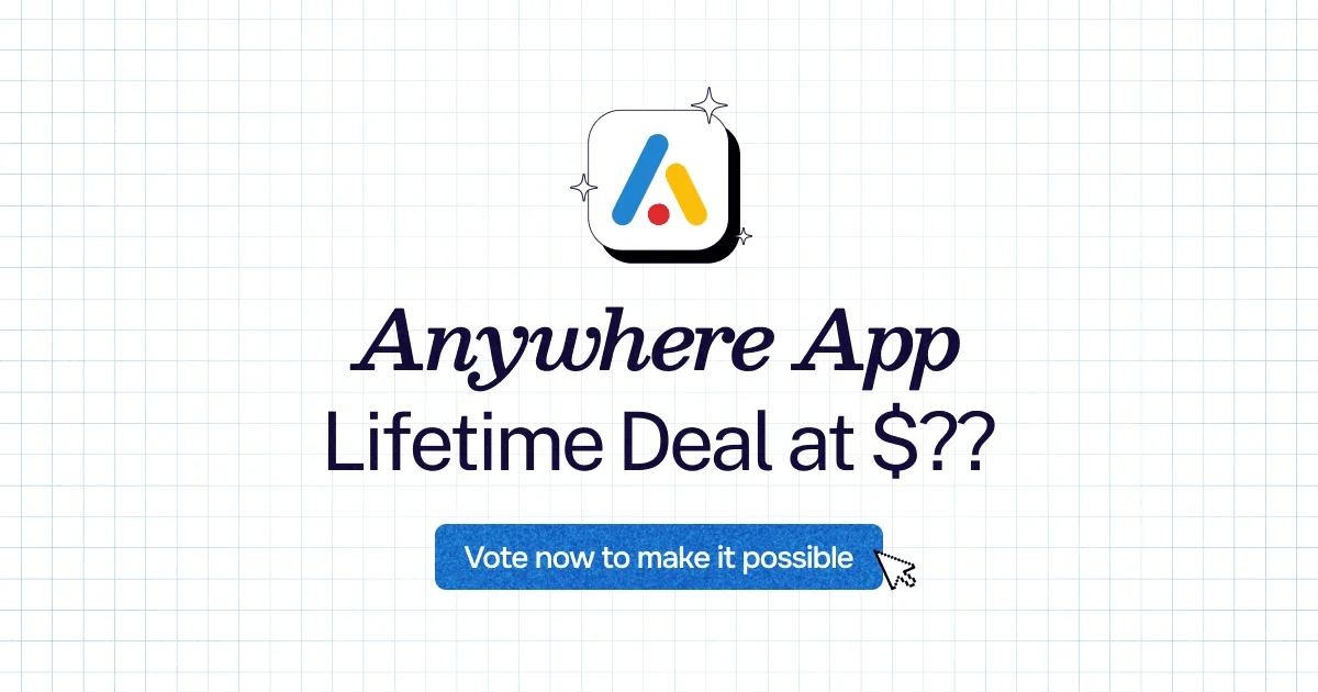 Anywhere App Lifetime Deal: End Recurring Payments