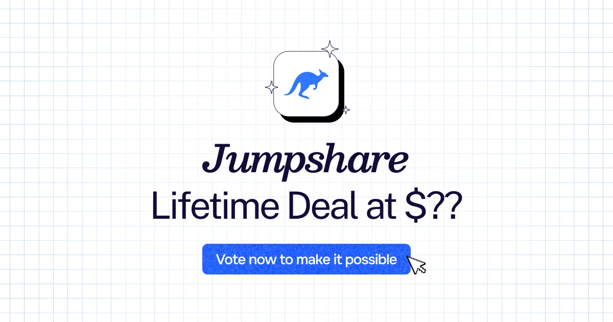 Jumpshare Lifetime Deal: Say Goodbye to Monthly Fees