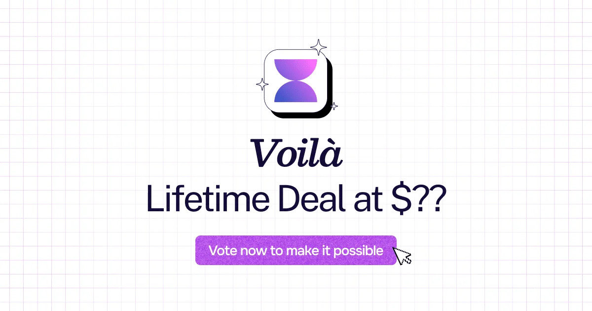 Voilà Lifetime Deal: End Recurring Payments