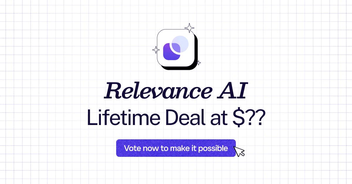 Relevance AI Lifetime Deal: Eliminate Subscriptions
