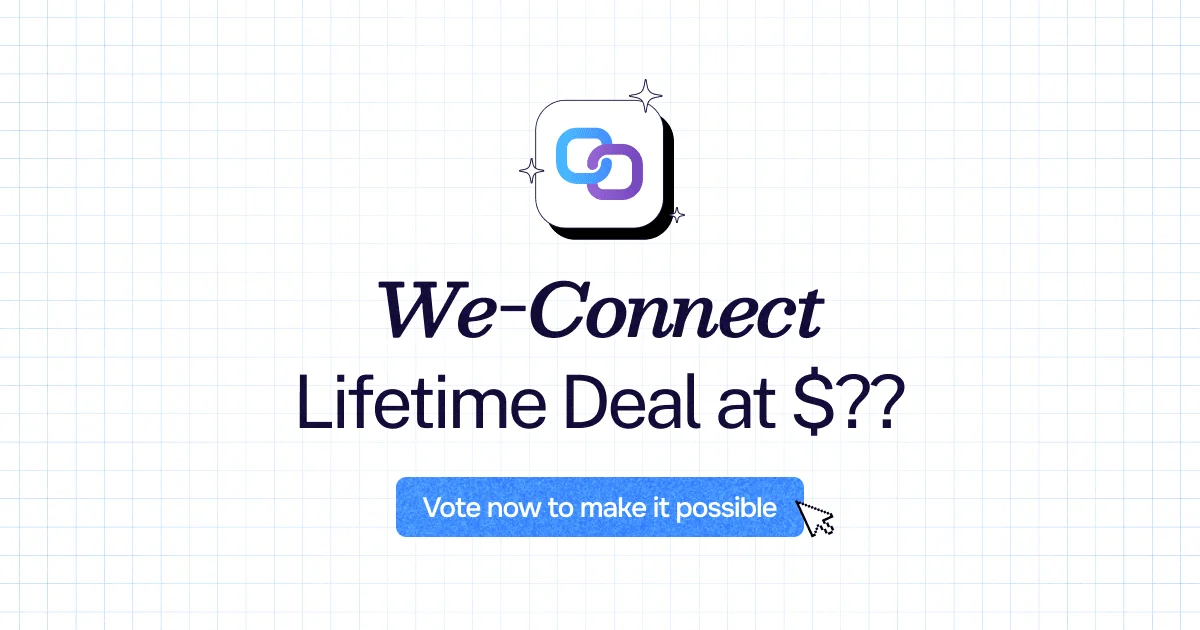 We-Connect Lifetime Deal: No More Subscription Hassles