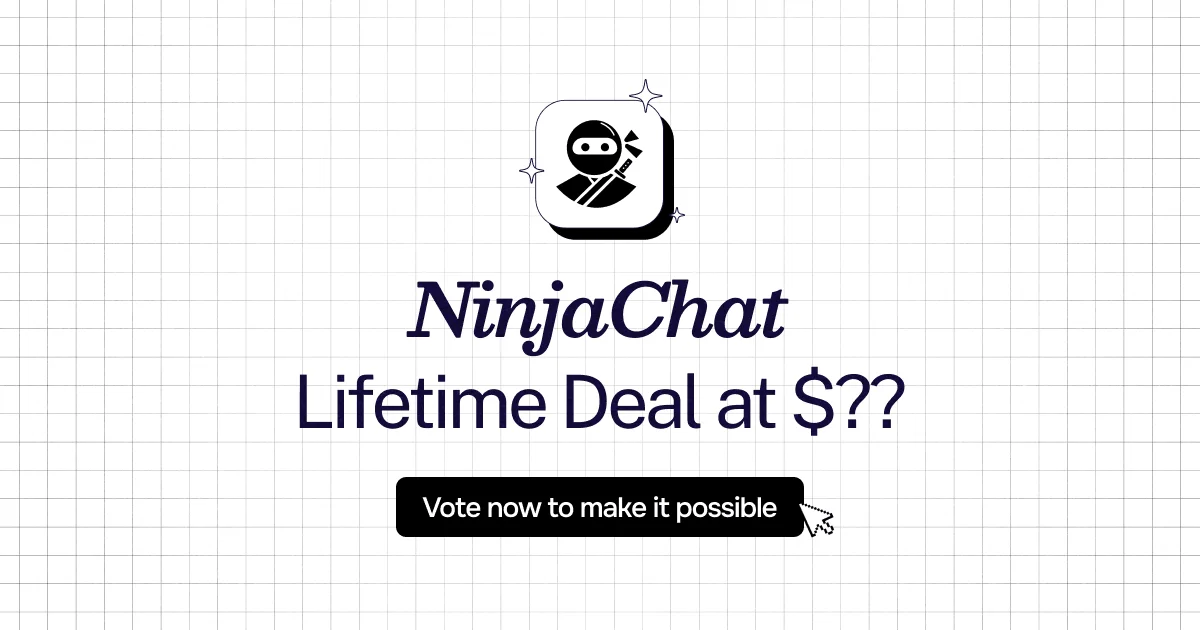 NinjaChat Lifetime Deal: No More Recurring Expenses