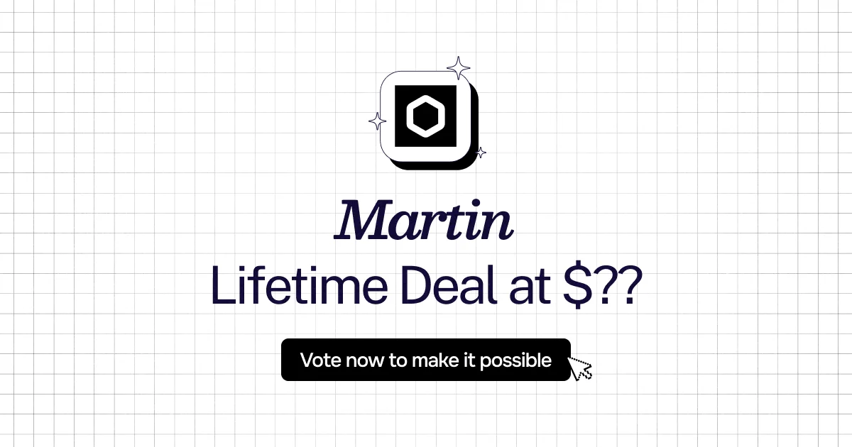 Martin Lifetime Deal: Escape Recurring Payments Forever