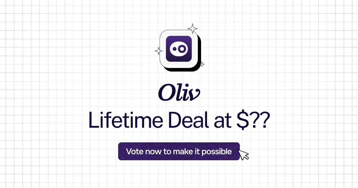Oliv Lifetime Deal: One-Time Payment, Lifetime Access